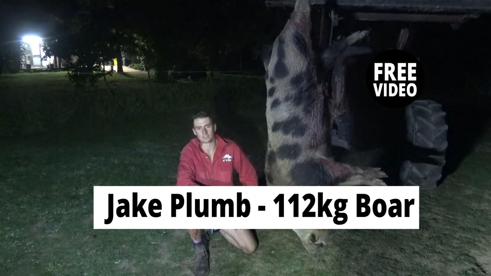 112kg Boar - Jake Plumb